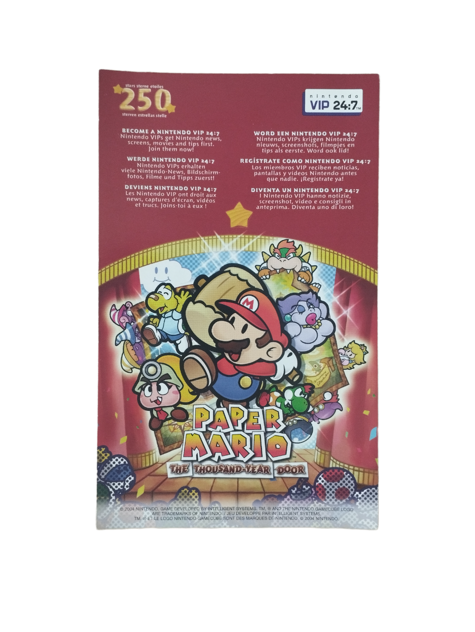 Carte VIP Paper Mario : La Porte millénaire – Masaru